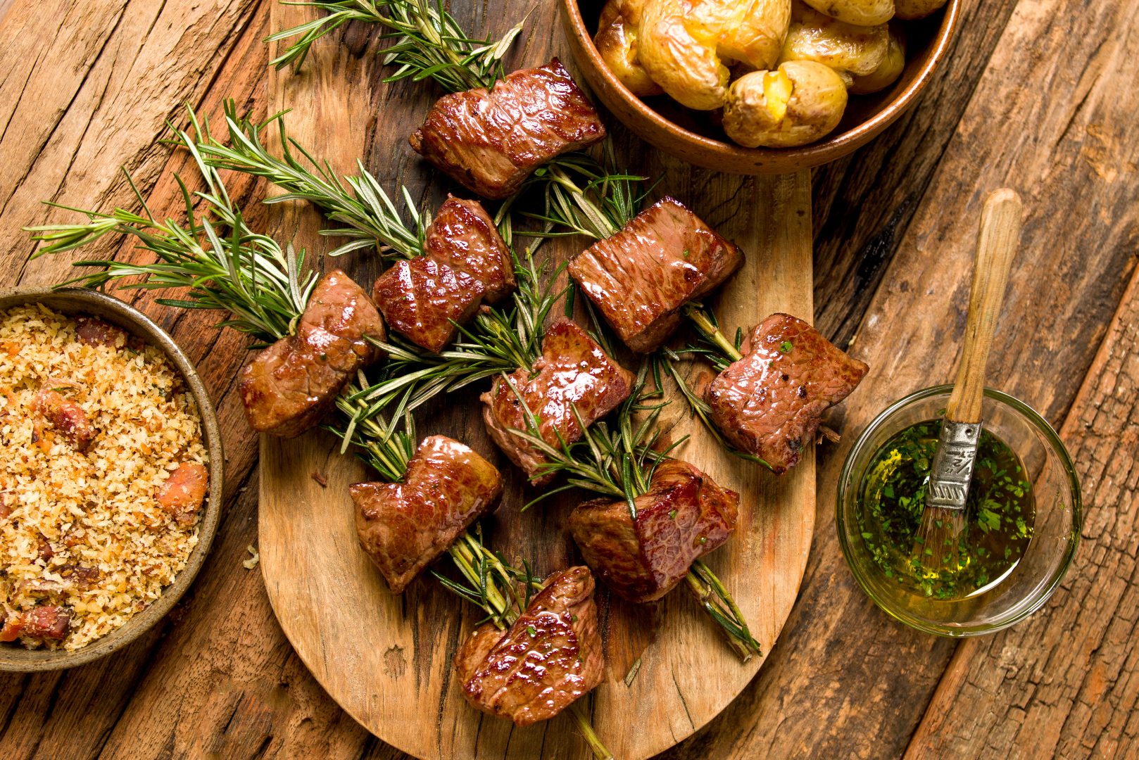 Cómo hacer brochetas de baby beef al romero – Minerva Foods | Criando ...