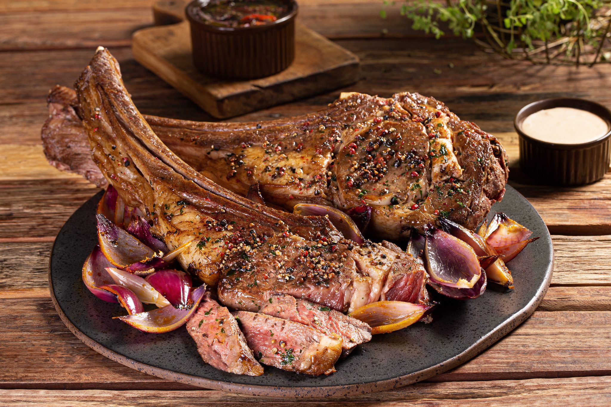 Tomahawk with smoked cheese sauce – Minerva Foods | Criando conexões ...